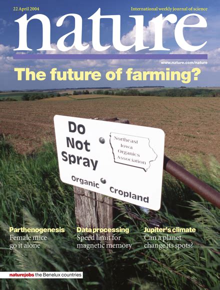 Volume 428 Issue 6985 22 April 2004