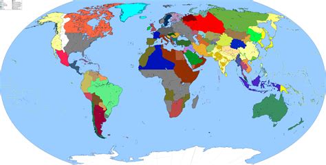 Tmihc X Tno X Twr World Map By Kaisersonlee On Deviantart