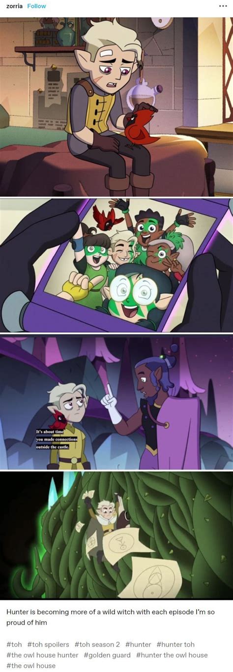Toh Hunter Owl House Disney Fan Art Owl
