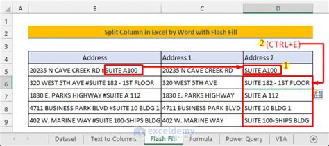Split Column In Excel By Word Effective Ways ExcelDemy