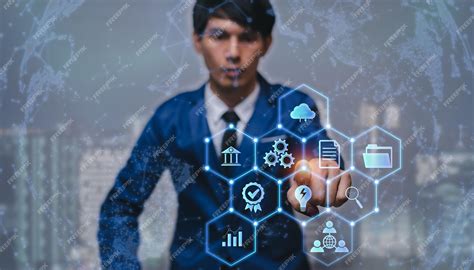 Premium Photo Digital Icons For Problem Solving Workflow Monitoring Evaluation And Quality