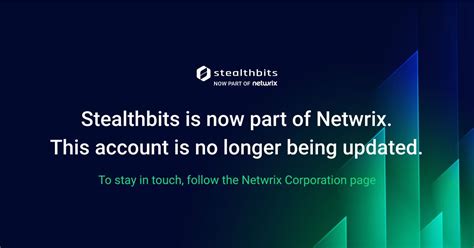 stealthbits now part of netwrix on linkedin stealthbits is now part of