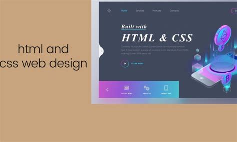 Make 5 Page Static Website Using Html And Css By Nowrin017 Fiverr