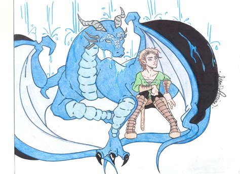 Eragon And Saphira By Javdaneh On Deviantart
