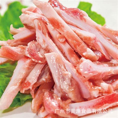 冷冻新鲜月牙骨猪脆骨猪月亮骨烧烤餐厅食材猪软骨400g 包 阿里巴巴