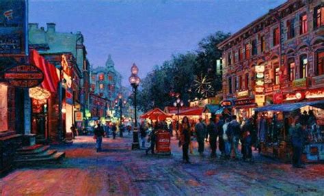 Персональный сайт Художник Евгений Лушпин Городской пейзаж