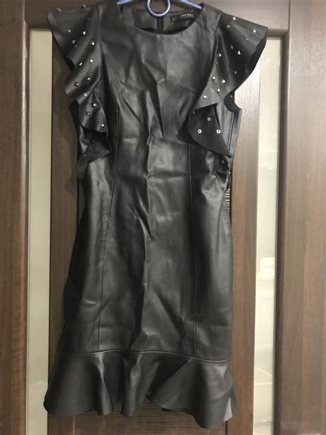 Плаття Zara під шкіру — ціна 455 грн у каталозі Короткі сукні Купити