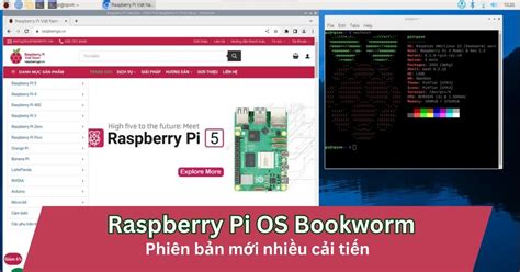Bookworm Phiên Bản Mới Của Hệ điều Hành Raspberry Pi