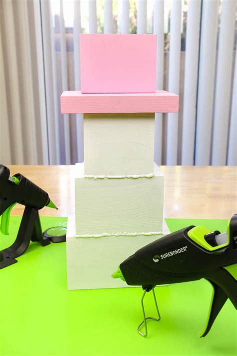 DIY Wood Block Snowman Brite And Bubbly