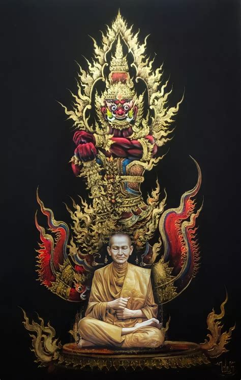 ปักพินโดย Patigon Rontee ใน พุทธศิลปะไทย ศิลปะโบราณ ภาพประกอบศิลปะ ภาพวาดแนวญี่ปุ่น