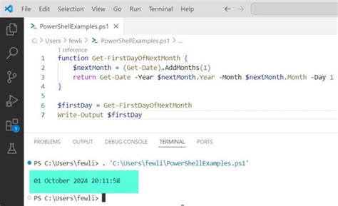 How To Get The First Day Of Next Month In Powershell