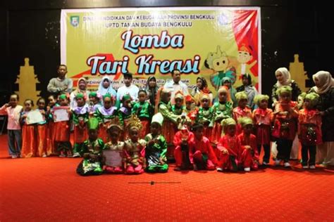 Lomba Tari Kreasi Baru Tingkat Tkpaud Se Kota Bengkulu Diselenggarakan