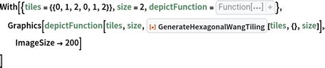 Generatehexagonalwangtiling Wolfram Function Repository