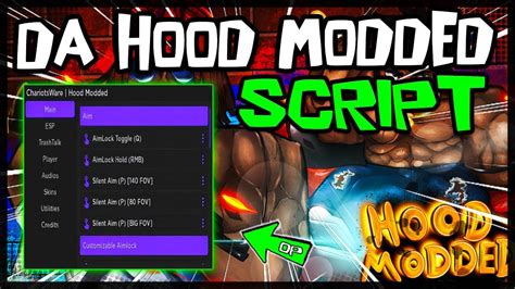 Best New Da Hood Modded Script 🔥 Very Op Youtube