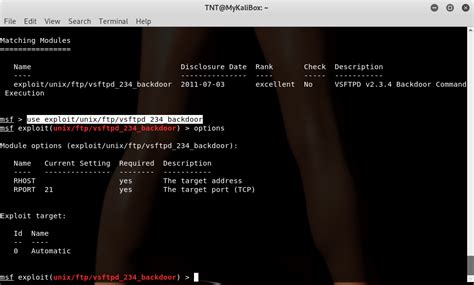 Comment Exploiter Une Faille De Sécurité à Laide De Metasploit Tnt