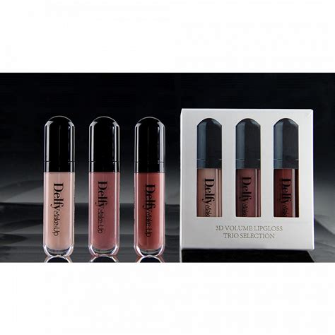 Delfy Cosmetics 3d Volume Lip Gloss T Set 202 Online La Douglas
