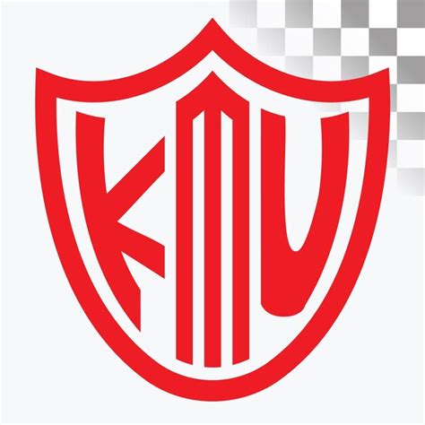 Premium Vector Kmu Letter Logo Design