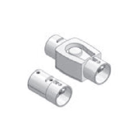 Louvolite Motorised Curtain System Gearbox Idle End Cap