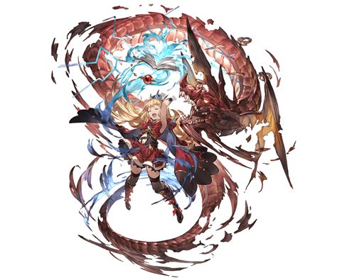 Minaba Hideo Cagliostro Granblue Fantasy Granblue Fantasy Official Art 10s 1girl Arms Up