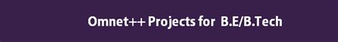 Omnet Projects For Students Network Simulation Tools Network