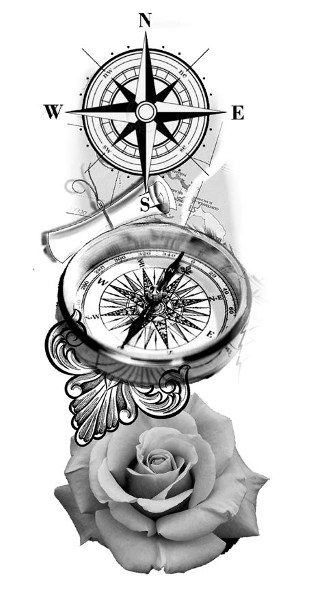Compass Tattoo Design By Cassiemunson Art On Devianta