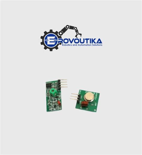 433mhz Rf Transmitter And Receiver Module Shop Erovoutika