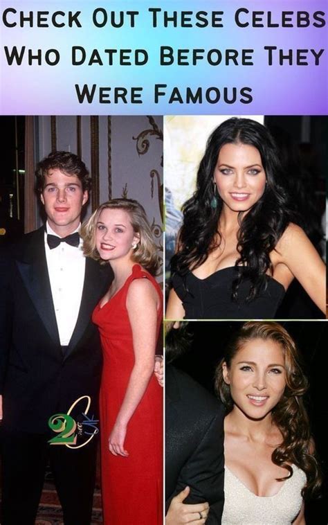Check Out These Celebs Who Dated Before They Were Famous Artofit