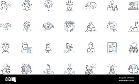 Oversight Control Line Icons Collection Monitoring Supervision Compliance Governance