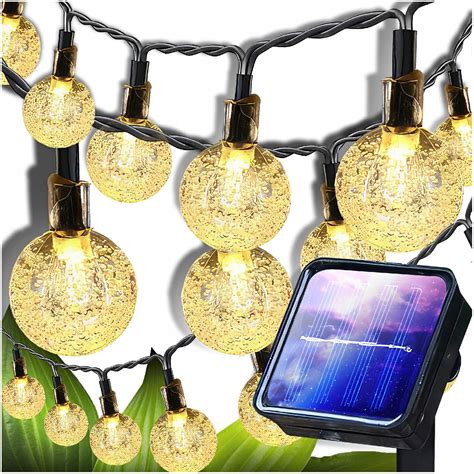 Girlanda Solarna Ogrodowa M Lampki Solarne Ar Wki A Cuch Kulki Balkon