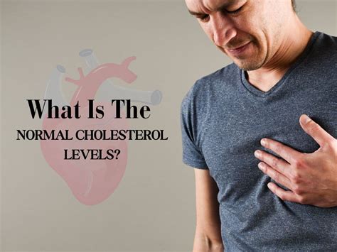 Normal Cholesterol Level How Much Blood Cholesterol Is Good For You TheHealthSite Com