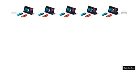 Product Carousel Codesandbox