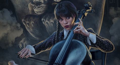 2560x1400 Resolution Wednesday Addams Season 1 Digital 2560x1400