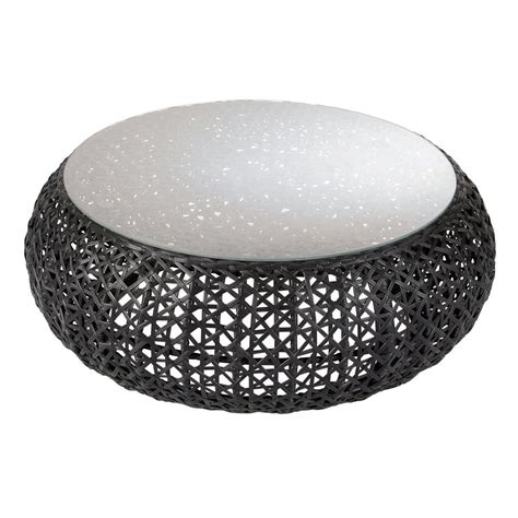 Table Basse Resine Tressee Maison Du Monde