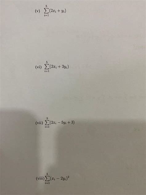 Solved In The Following Exercises You May Assume That Chegg
