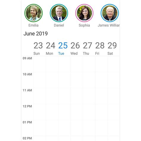 Introducing Resource View In Xamarinforms Scheduler Syncfusion Blogs