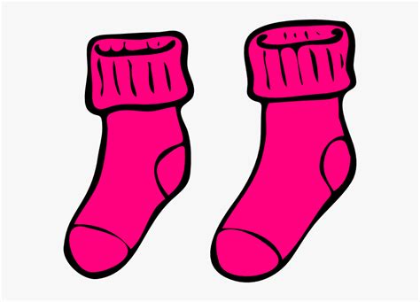 Girls Socks Clipart Cute Png Free Stock Girl Socks Pink Socks Clipart