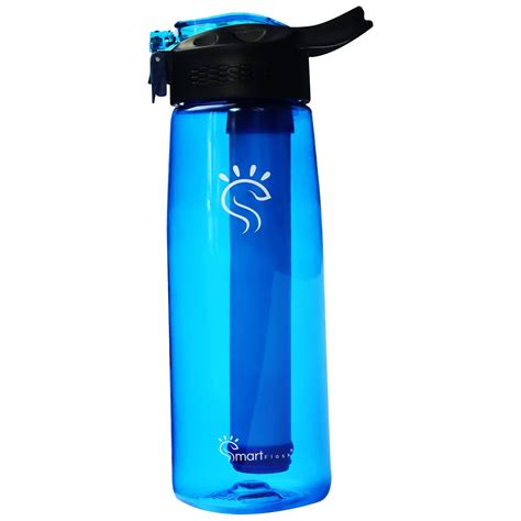 Cobalt Blue Purifier Water Bottle 650ml Fresh And Filtered