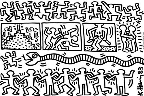 Keith Haring Famous Paintings
