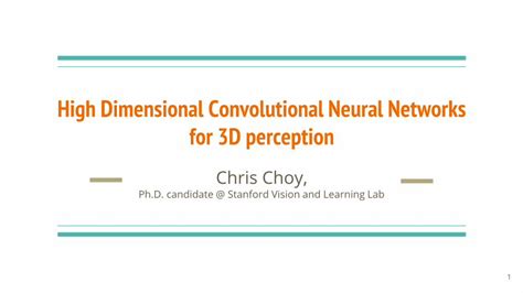Pdf High Dimensional Convolutional Neural Networks · 2020 03 23 · Very Deep Convolutional