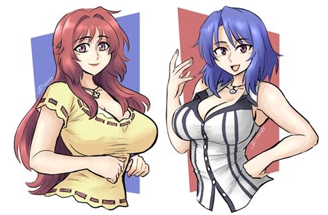 Takama Kozue And Katsuragi Mai Aniyome Wa Ijippari Drawn By