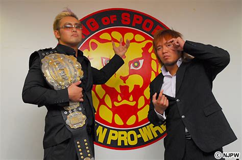 「俺はオカダに一度も負けてない！」内藤が“レインメーカー”への意地、むきだし （34後楽園・iwgp調印式） ｜ 新日本プロレスリング