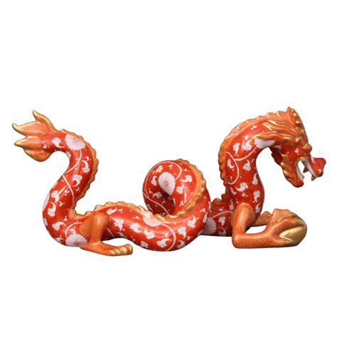 Herend Small Dragon Chinoiserie Herend Canada