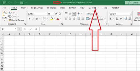 How To Create An Automated Data Entry Form In Excel Overall Money