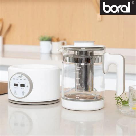 보랄 유리 보온 티메이커 티팟 분유 커피 전기포트 12l Br Y1000gk 감도 깊은 취향 셀렉트샵 29cm