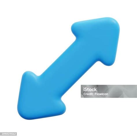 3d 벡터 크기 조정 화살표 아이콘입니다 흰색 배경에 고립되어 있습니다 3d 화살표 방향 및 화살표 개념 카툰 미니멀 스타일