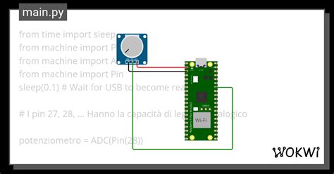 Potenziometro 1 Wokwi Esp32 Stm32 Arduino Simulator