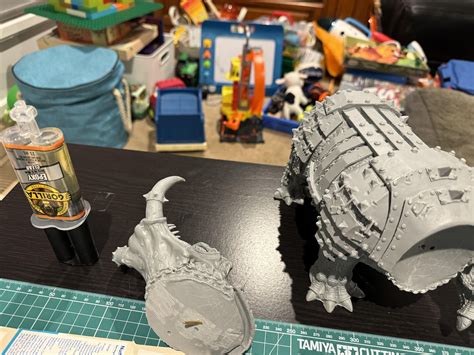 Gargantuan Squiggoth Reportin Fer Duty R Orks