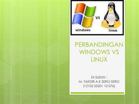 Linux Vs Windows Ppt