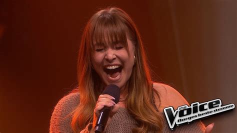 Inger Lise Hope Adagio Lara Fabian Blind Audition The Voice