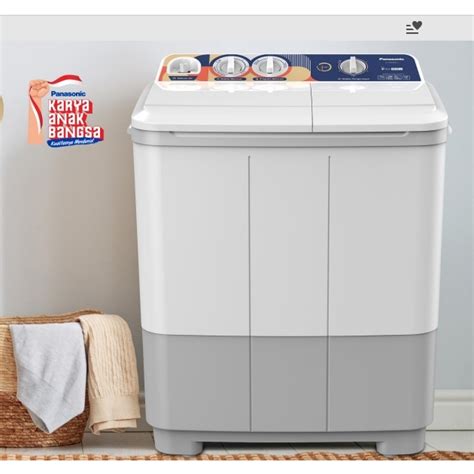 Jual PANASONIC MESIN 2 TABUNG CUCI NA W96BBZ 2D KAPASITAS 9 5 KG Shopee Indonesia